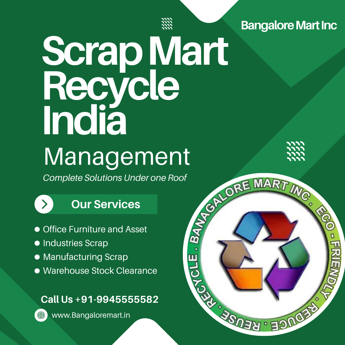 Scrap Mart Recycle India - List Site Fast